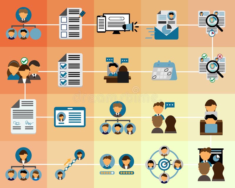 Function of Management stock illustration. Illustration of business ...