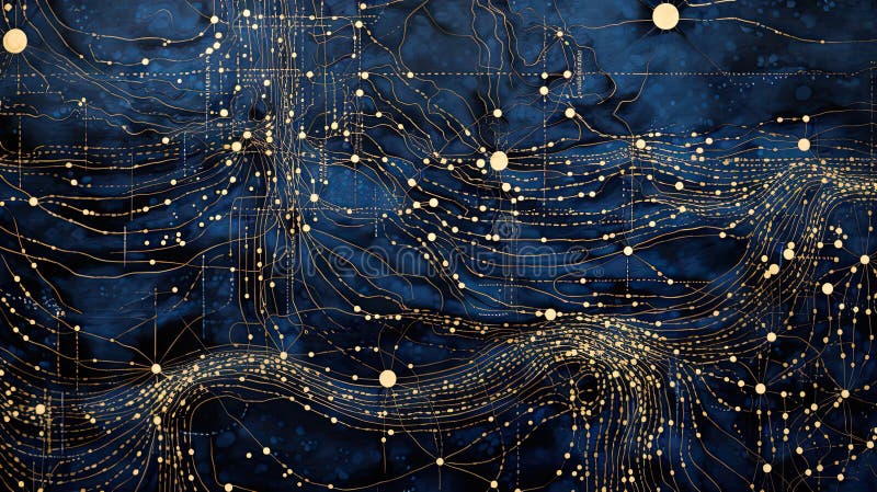 All Gathered Together in Tight Clumps Stock Illustration - Illustration ...