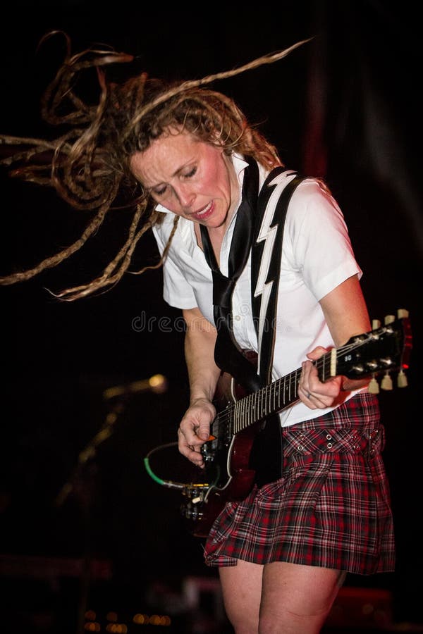 All-Girl AC/DC Cover Band Hells Bells Editorial Photo - Image of ...