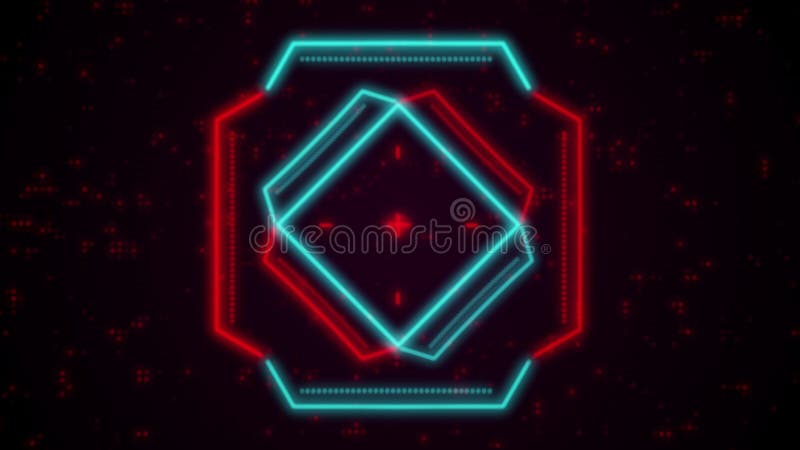 HUD Action and Target Animation Background Effects Stock Video - Video ...