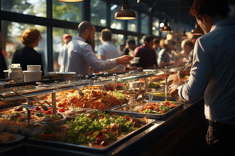 All Inclusive Food Buffet at the Hotel Stock Photo - Image of unlimited ...