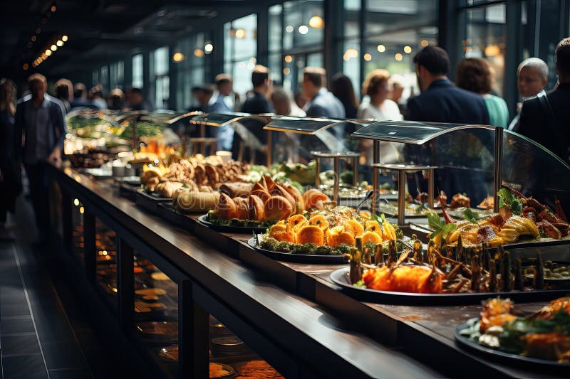 All Inclusive Food Buffet at the Hotel Stock Photo - Image of hotel ...