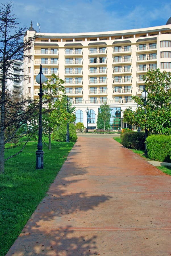 All inclusive hotel stock photo. Image of pave, team - 17173962