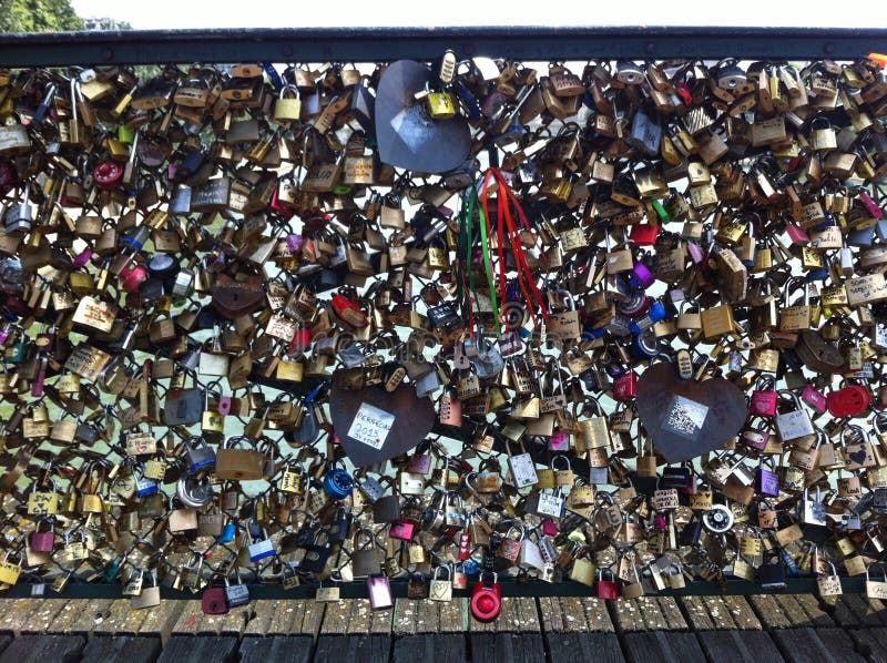 All Locks are for Love and Peace Editorial Photo - Image of tourism ...
