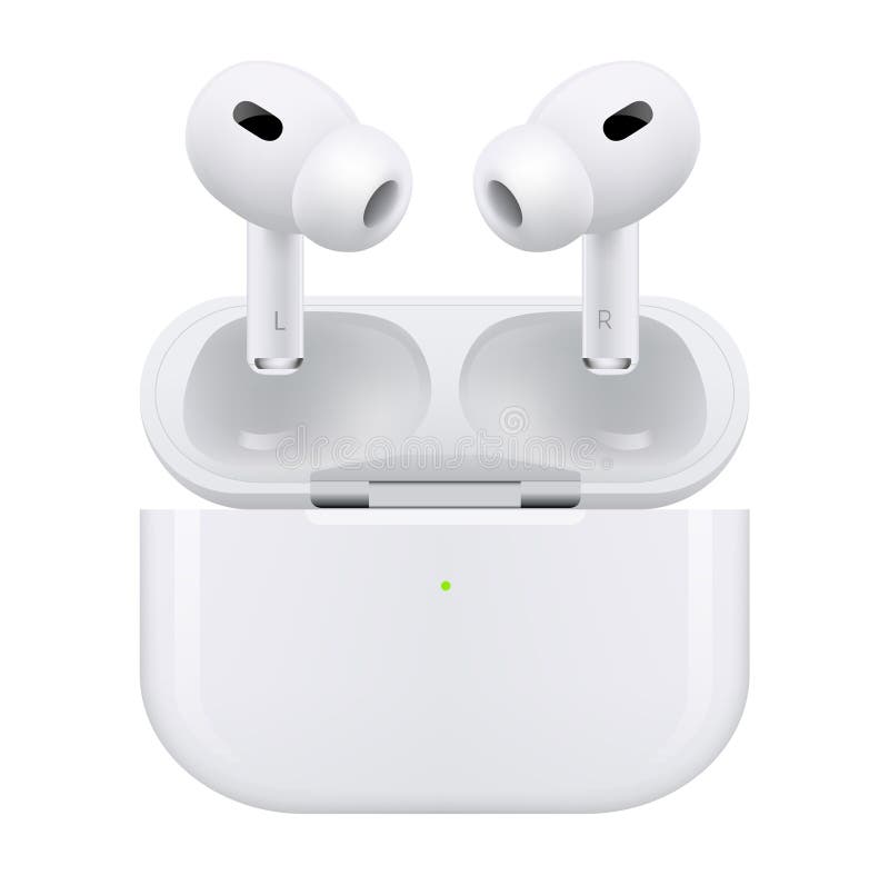 All New Airpods Pro 2nd Generation In Magsafe Charging Case White