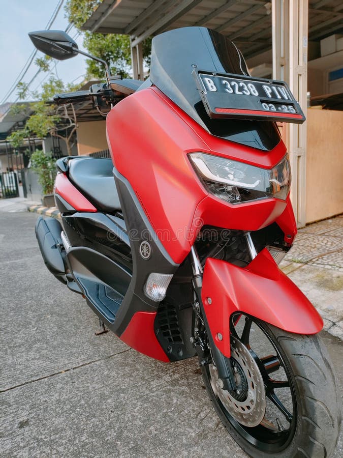 All New Yamaha Nmax Red Doff 2020 Editorial Stock Image - Image of ...