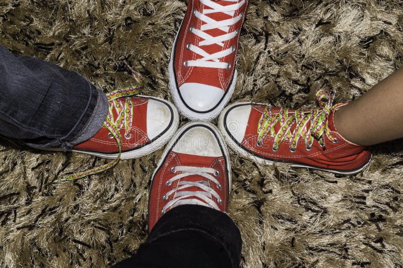 All for one stock photo. Image of family, shoes, together - 60457032