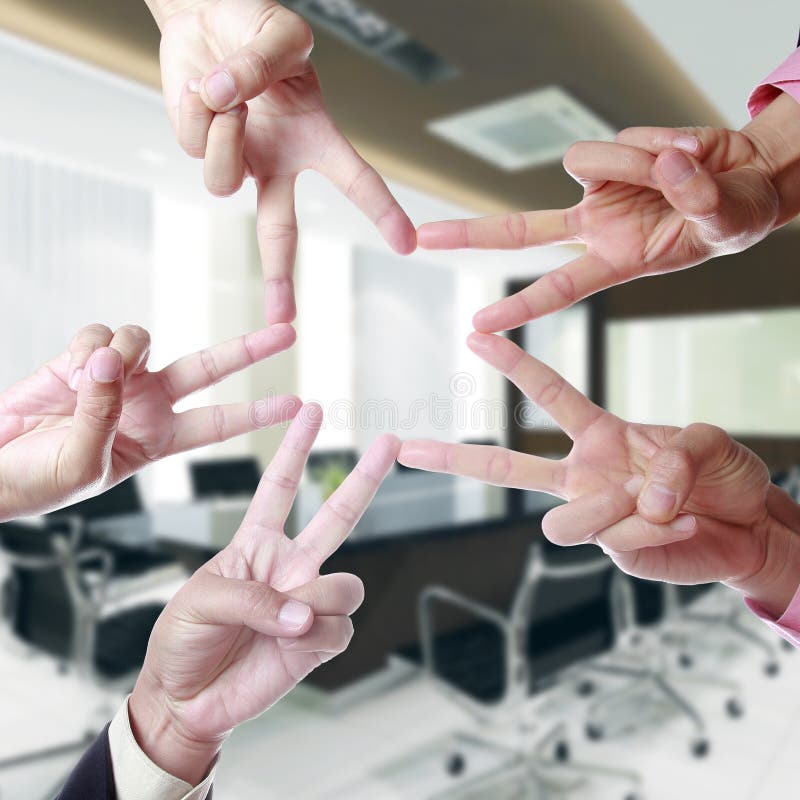 All for One ,we are Working Together Stock Image - Image of ...