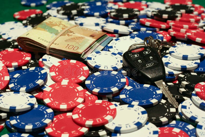 All in Poker Pot stock image. Image of money, gambling - 6873209