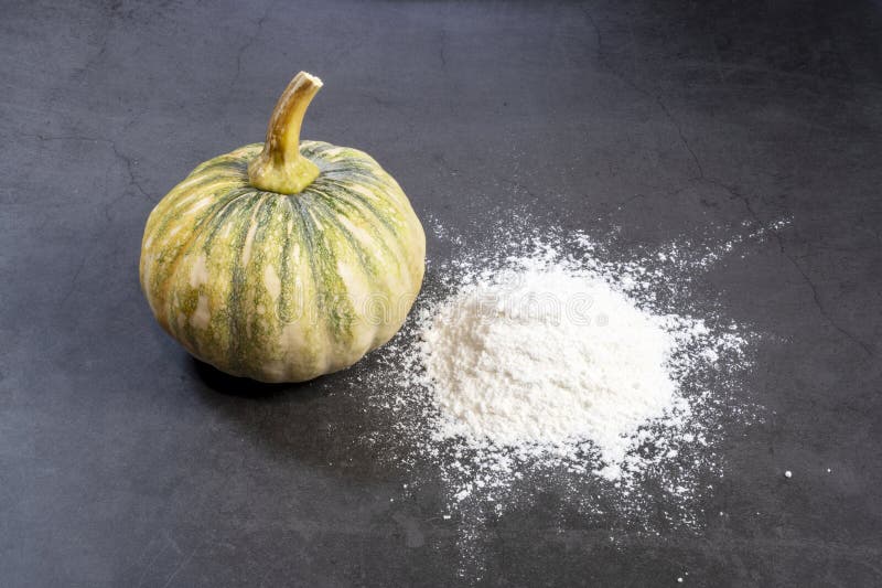 All Purpose Flour in a White Measuring Cup Stock Photo - Image of ...