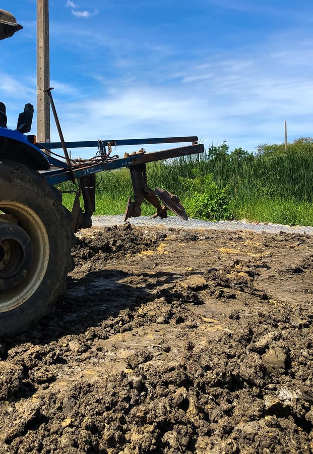 Four wheel drive tractor stock image. Image of agriculture - 229100241