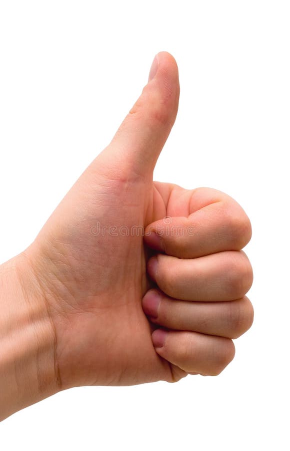 Thumbs up stock photo. Image of succes, positive, sign - 3282064