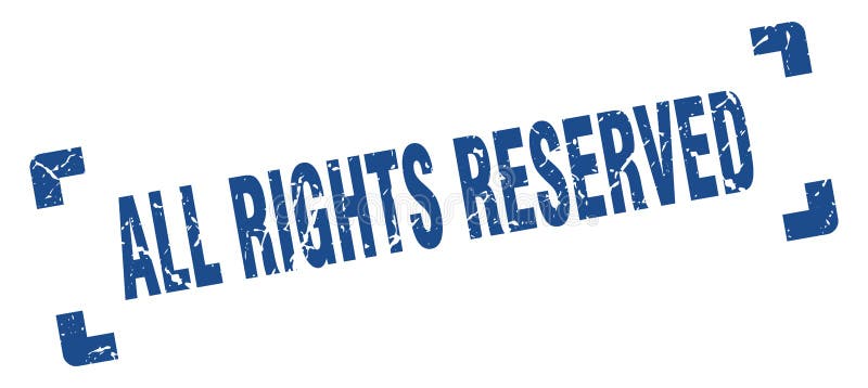 Reserved stamp stock vector. Illustration of label, vintage - 122358242