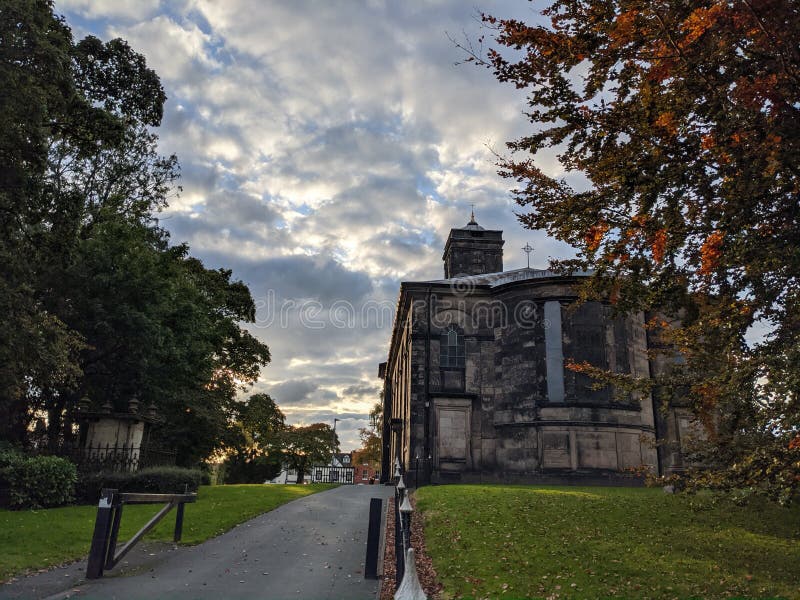 All Saints Church Wellington Stock Image - Image of wellington, church ...