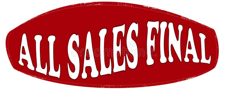 All sales final stock illustration. Illustration of treachery - 108517548