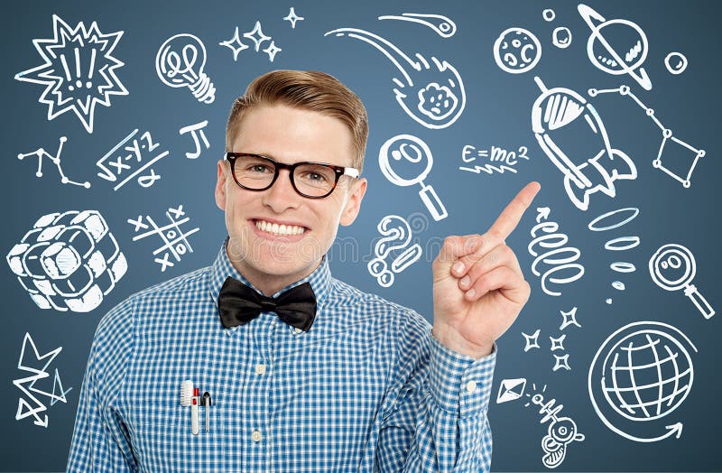 These are All Science Around Us ! Stock Image - Image of wear, smiling ...