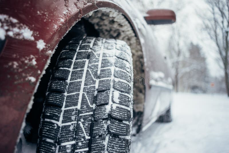Snow Tire Advisory Sign Near Gardiner Montana Stock Image - Image of ...