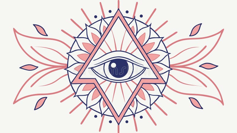 All-Seeing Eye Pyramid Symbol, Esoteric Wisdom, Vector Design ...