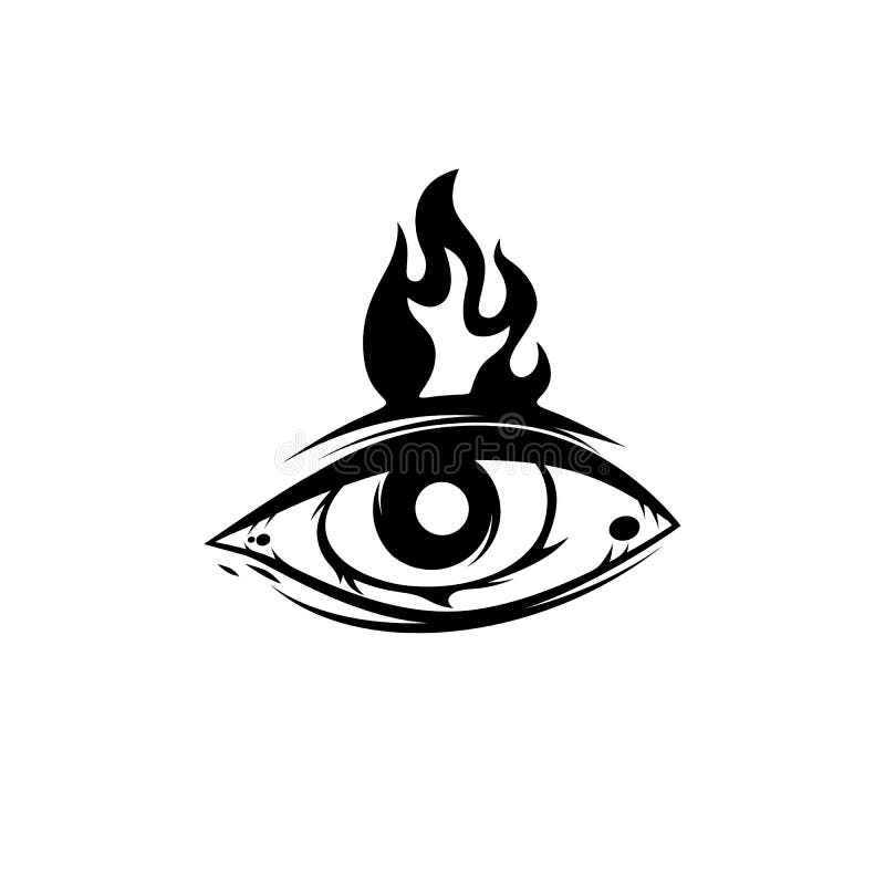 Flame Eye Logo Stock Illustrations – 338 Flame Eye Logo Stock ...
