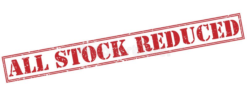 All Stock Reduced Rubber Stamp Stock Vector - Illustration of symbol ...