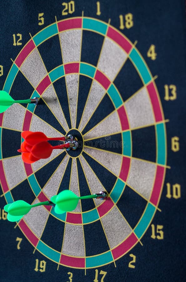 All in target darts game stock image. Image of perfect - 100863551
