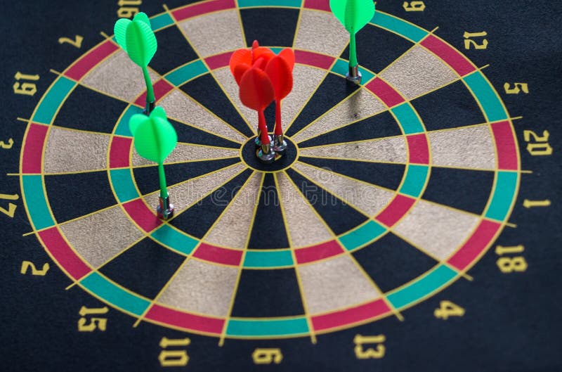 All in target darts game stock photo. Image of number - 100863862