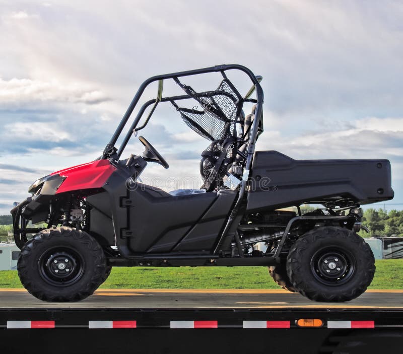 All terrain vehicle stock image. Image of offroad, freedom - 124819933