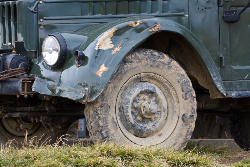All-terrain vehicle, UAZ stock photo. Image of dirt, rust - 31568104