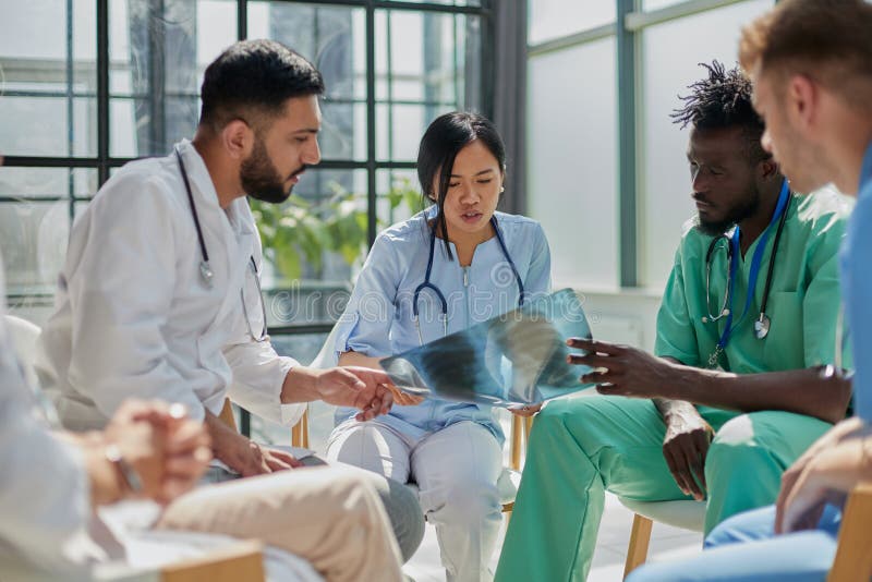 Group of Doctors and Nurses Concept Teamwork in Hospital for Success ...