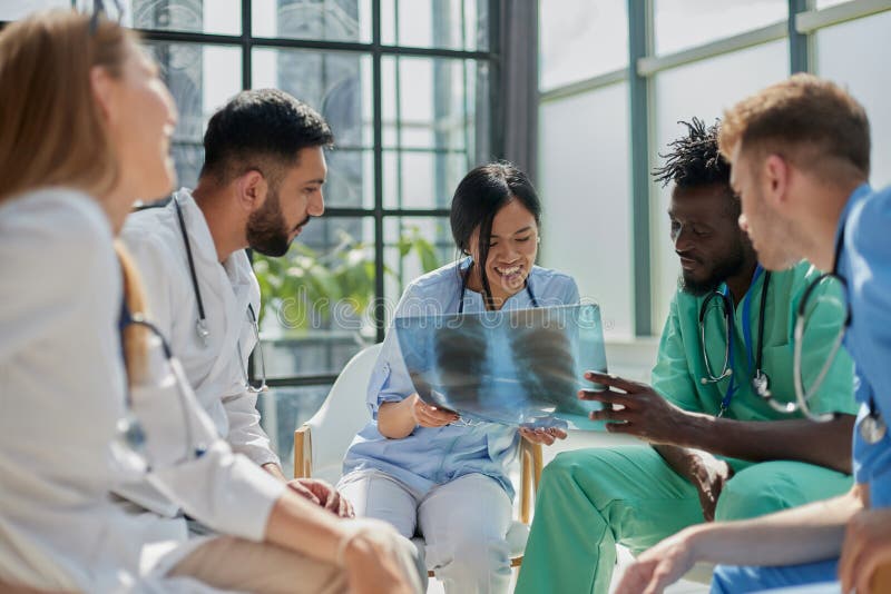 Group of Doctors and Nurses Concept Teamwork in Hospital for Success ...