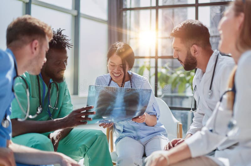 Group of Doctors and Nurses Concept Teamwork in Hospital for Success ...