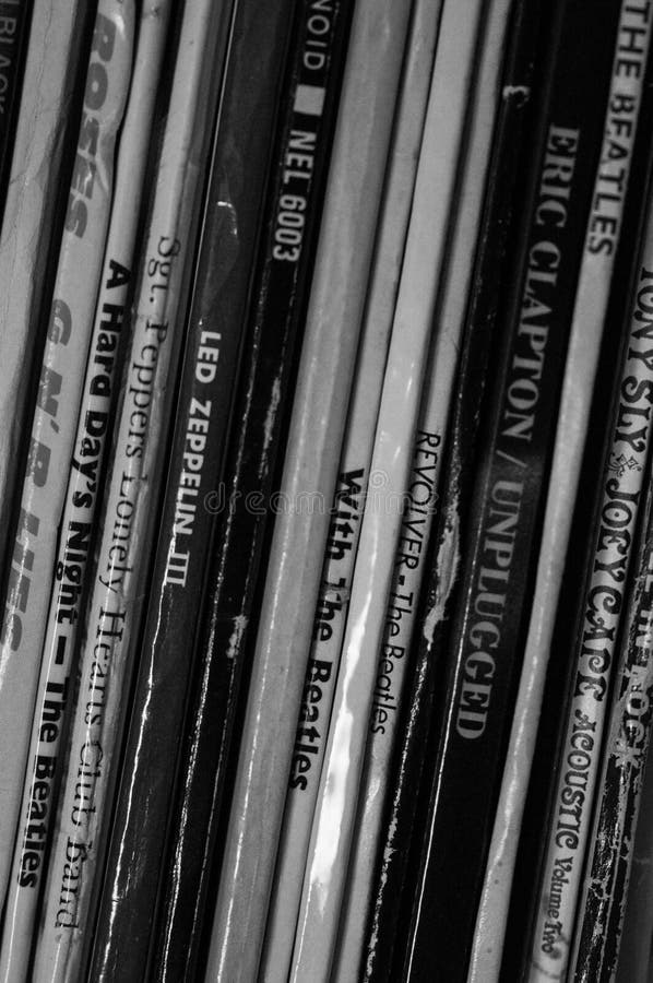 Vinyl record, front view editorial stock image. Image of music - 66212309