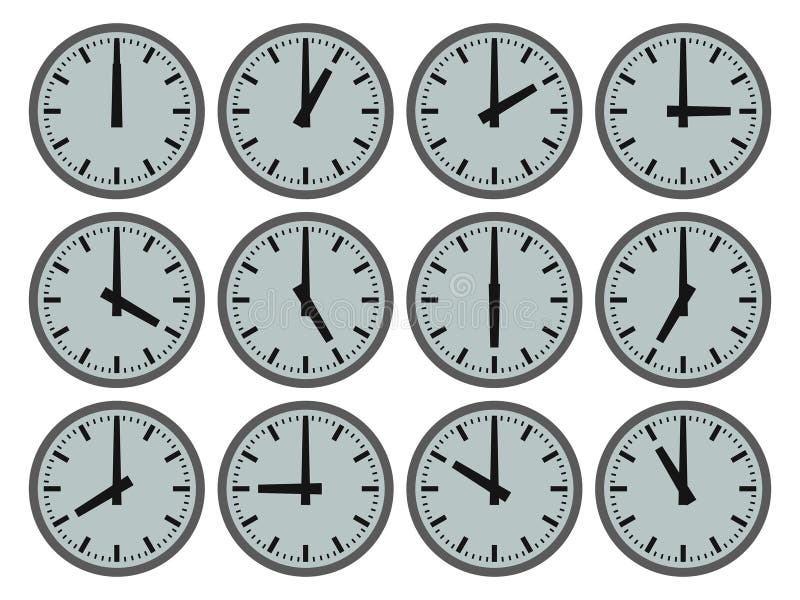 All the Time in the World stock illustration. Illustration of four ...