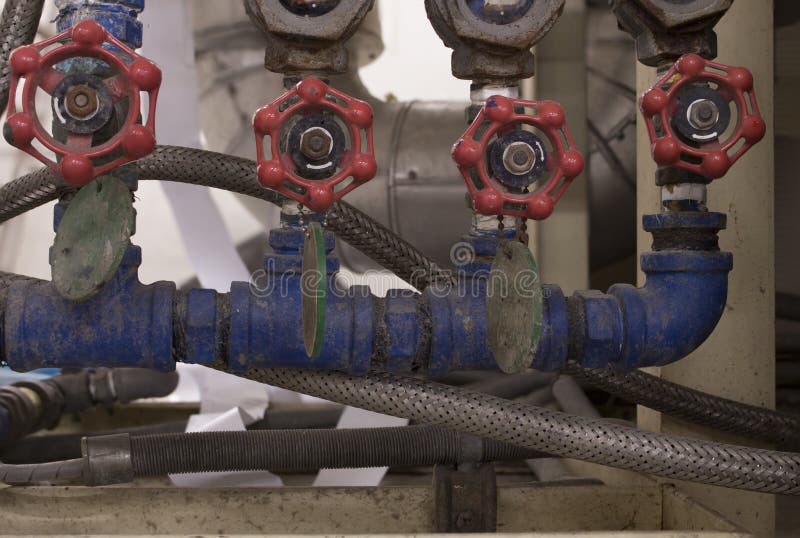 All Valve for Utility System Stock Photo - Image of machinery ...