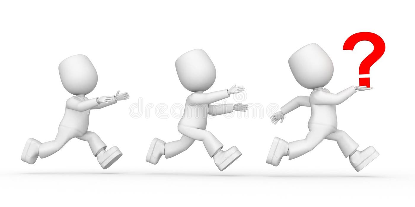 Runner Question Mark Stock Illustrations – 39 Runner Question Mark ...