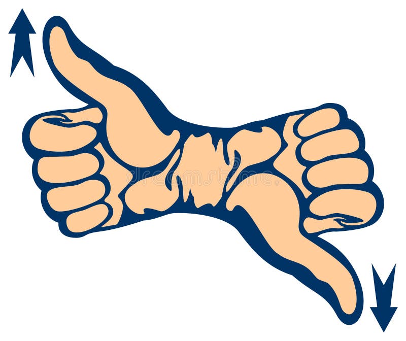 All well-all badly. stock vector. Illustration of palm - 12901452