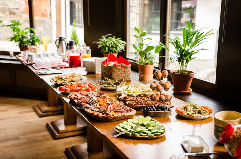 All you can eat breakfast stock photo. Image of meal - 51521702