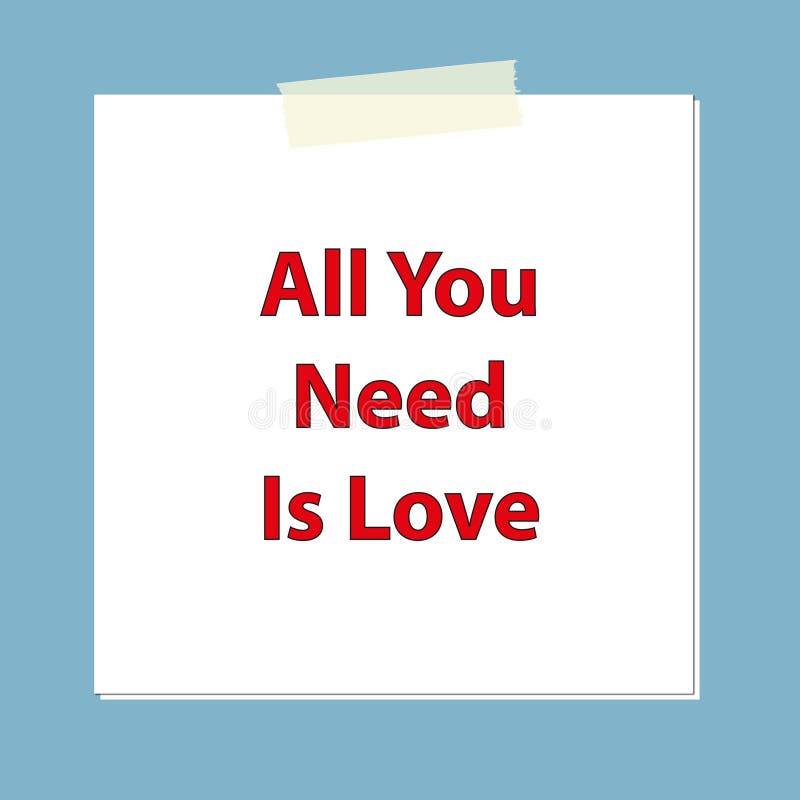 I love you post-it note stock photo. Image of romance - 64819342