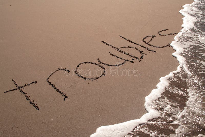 All Your Troubles Will Just Wash Away... Stock Photo - Image of peace ...