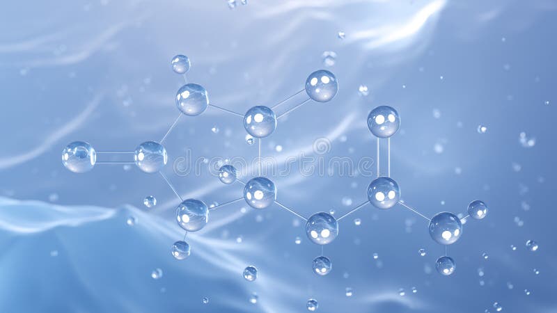 Allantoin Molecular Structure, 3d Model Molecule, 5-ureidohydantoin ...