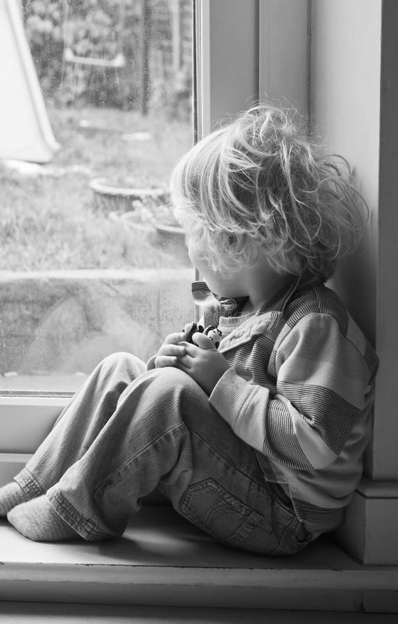 Alleen stock afbeelding. Image of lippen, gevoel, kinderen - 23675421