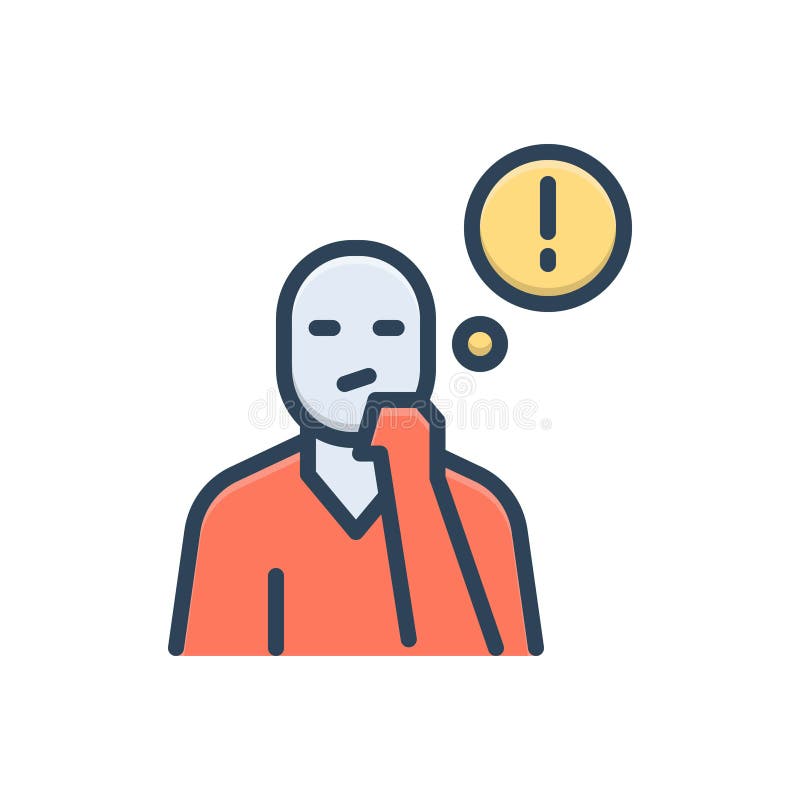 Color Illustration Icon for Alleged, Purported and so Called Stock ...