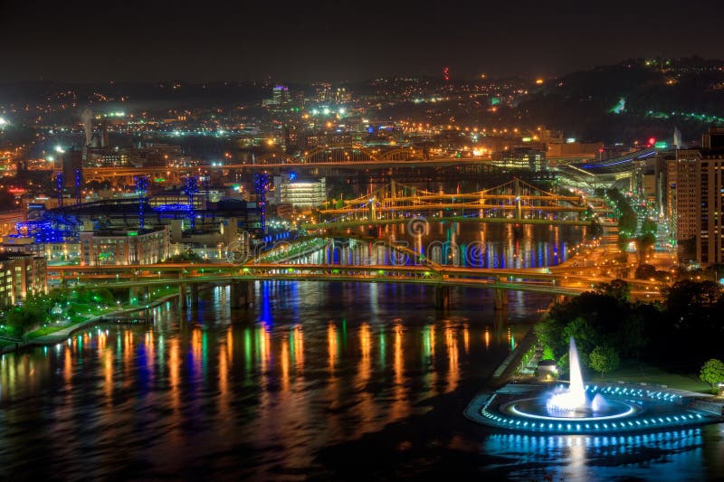 Allegheny River, Pittsburgh Stock Image - Image of pennsylvania ...