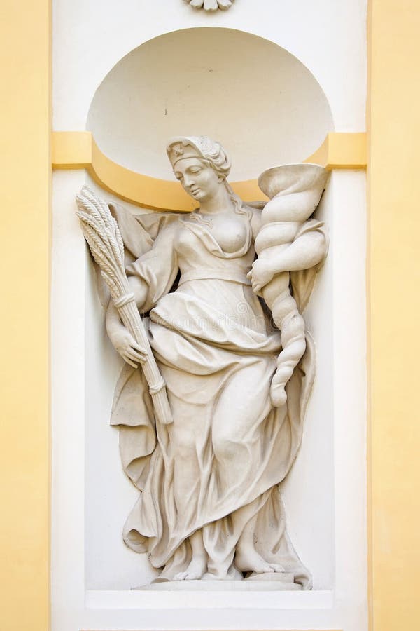 Symbool in Kunsten - Allegorie Van Tijd - Chronos. Stock Afbeelding ...