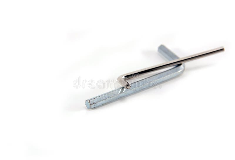 Allen / hex keys on white stock image. Image of grey - 11115563