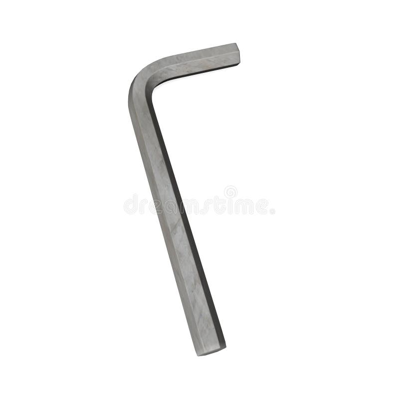 Allen key stock illustration. Illustration of render - 11197764