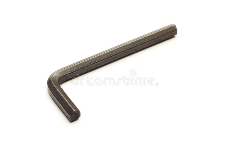 Car jack and wrench stock image. Image of jack, flat, iron - 5368343