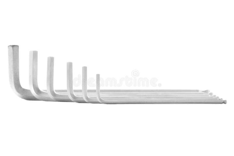 Allen Key, Steel Tool for Repair, Isolated on White Background Stock ...