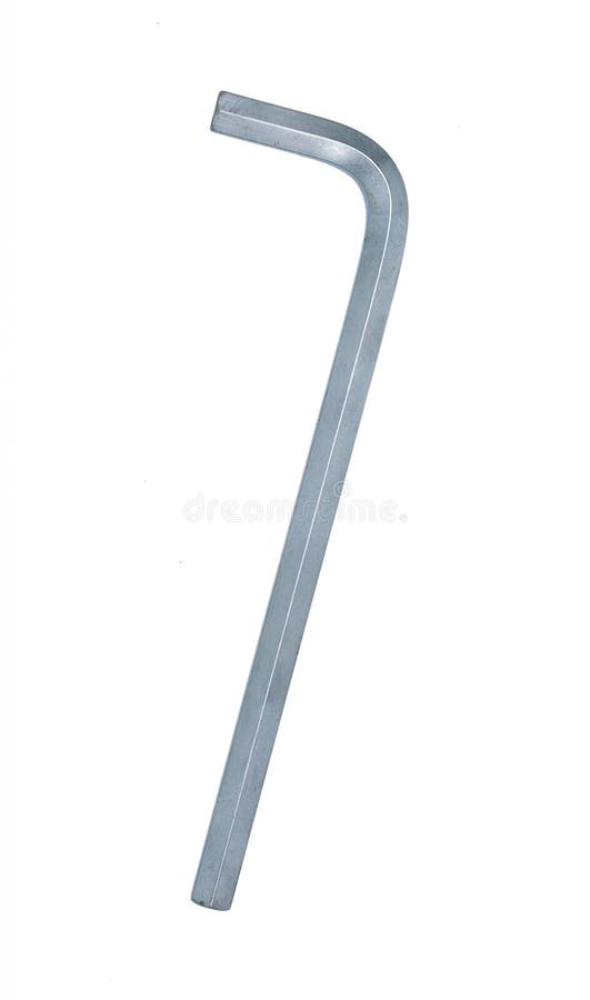 Allen Key Set on White Background Stock Photo - Image of electricity ...