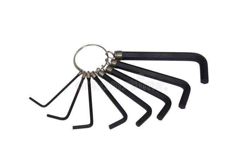 Allen wrenches stock image. Image of allen, wrenches - 10290055